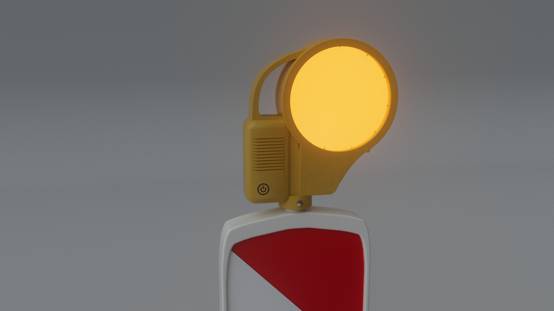 Traffic Control Traffic Delineator 3D Model High-Quality 3D model ...