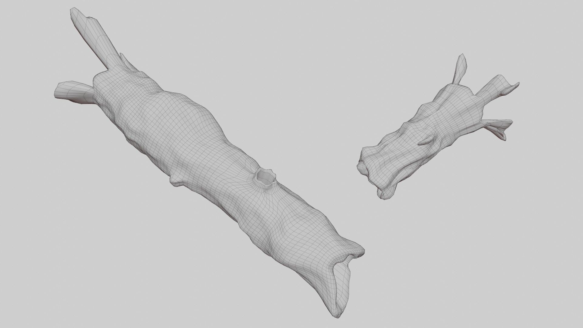 HIGH POLY BARK 3D model | CGTrader