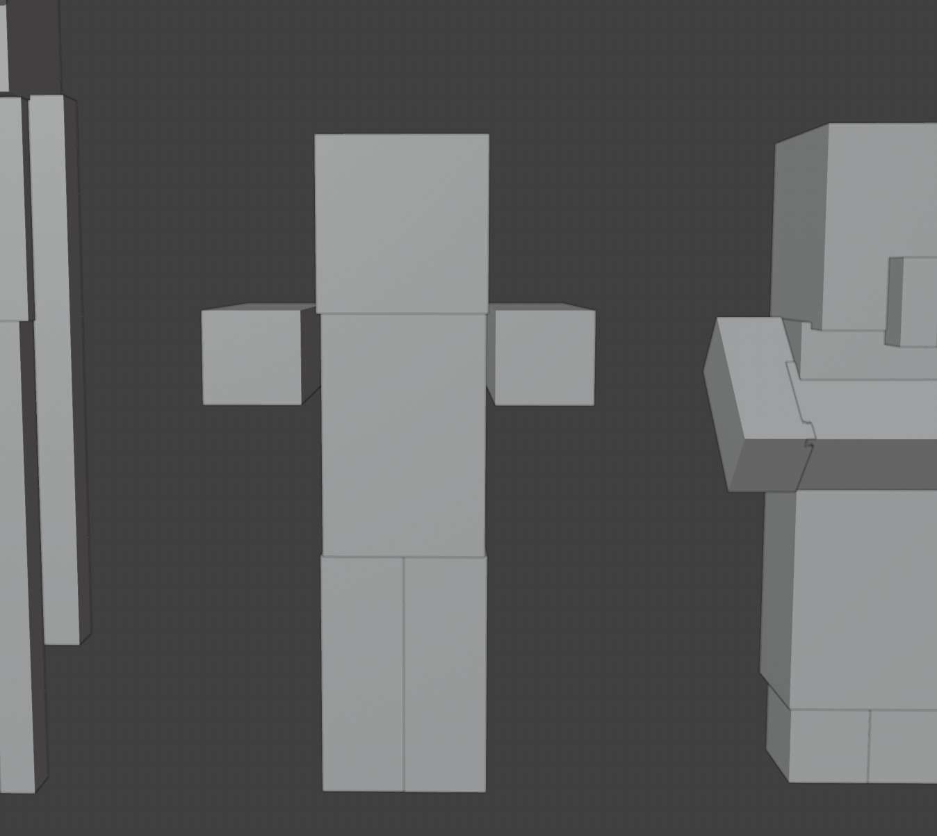 Minecraft mob pack 1 3D model | CGTrader
