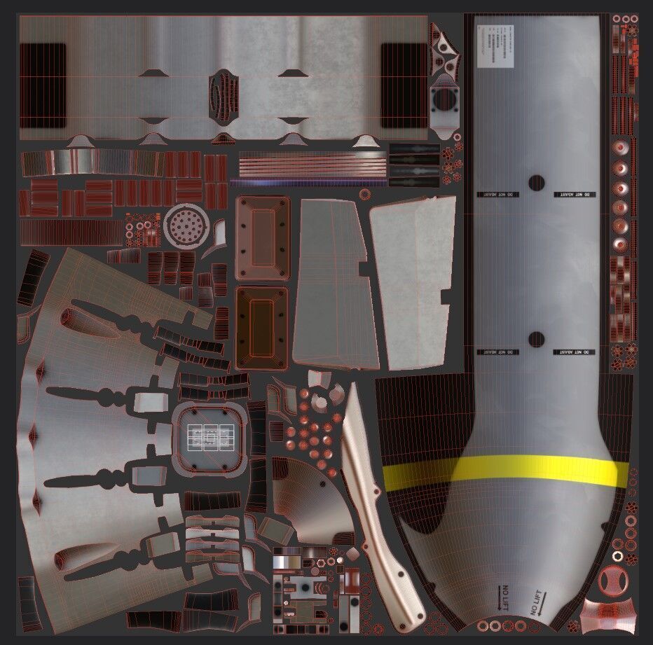 3D model GBU-39 Small Diameter Bomb VR / AR / low-poly | CGTrader