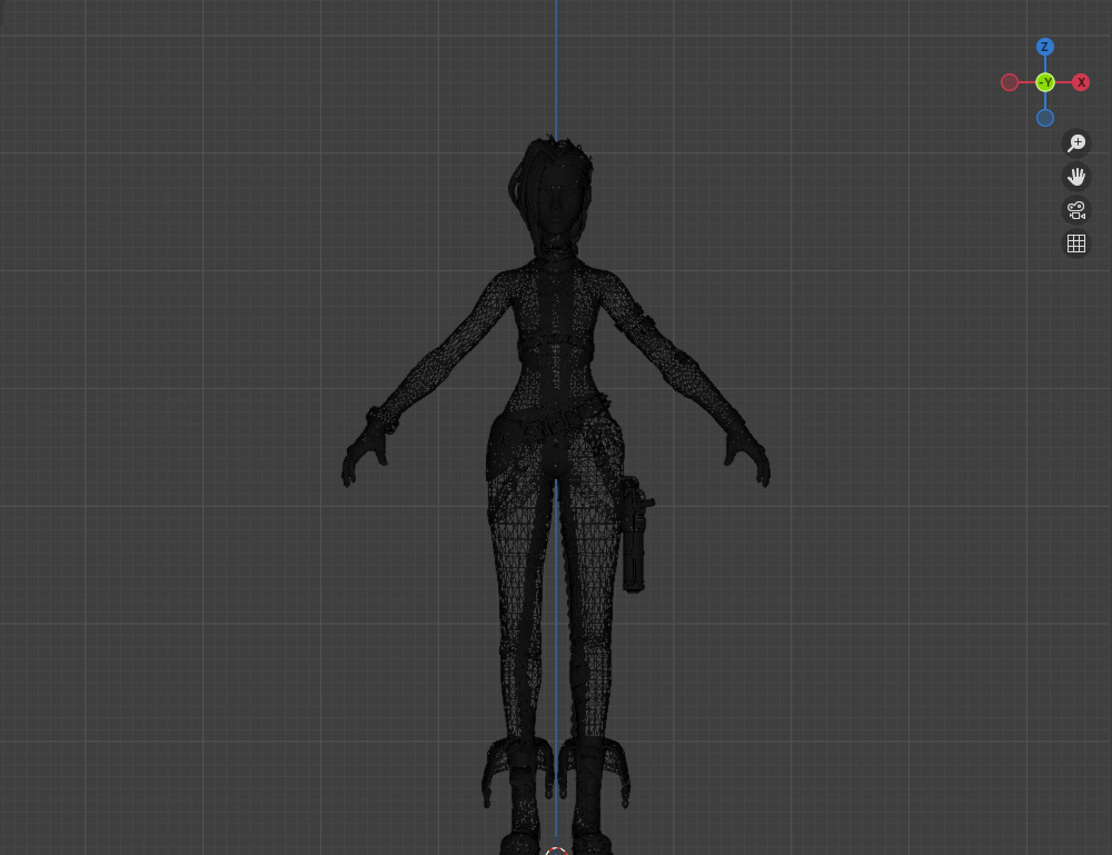 Jinx Arcane Rig free 3D model rigged | CGTrader