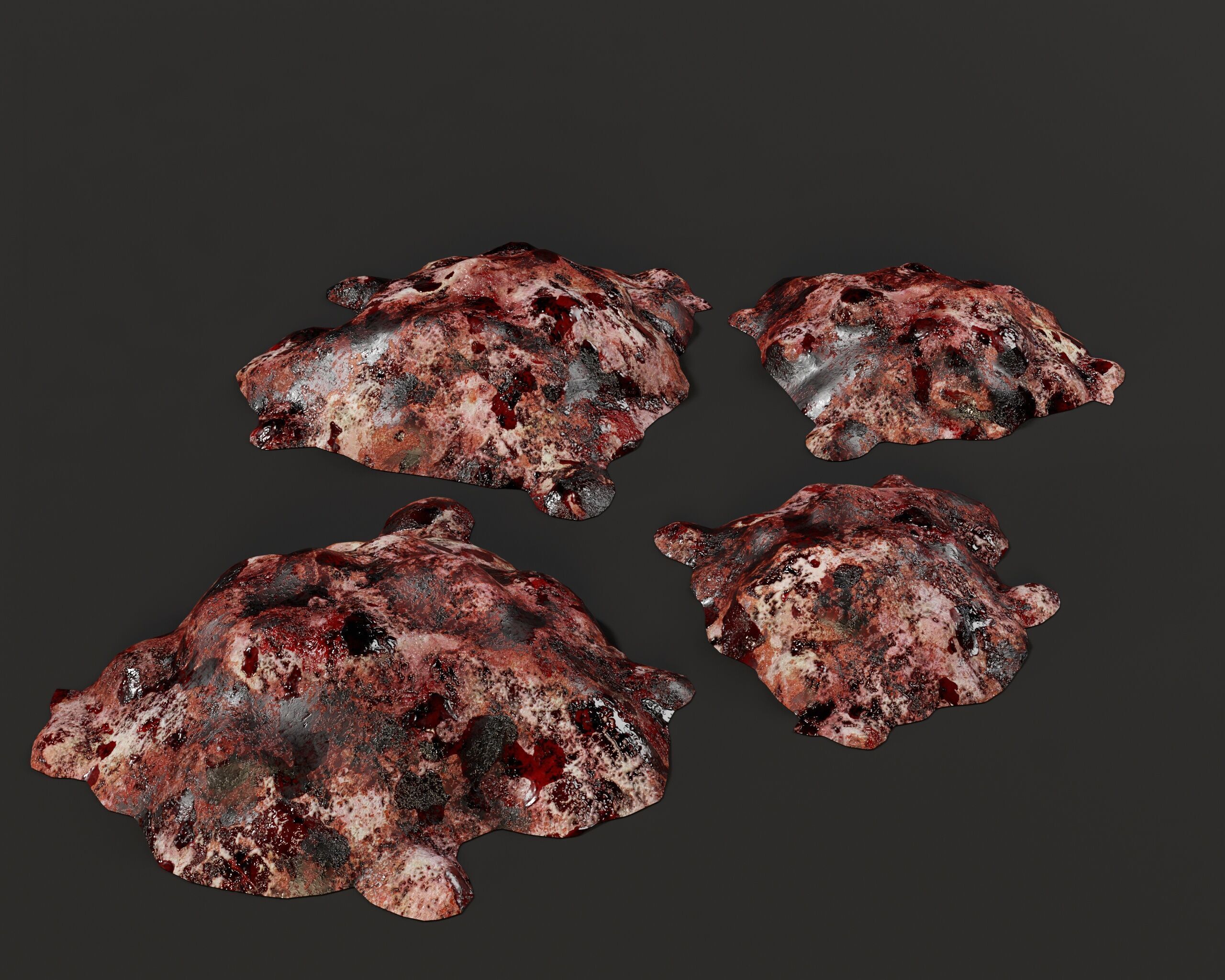 3D model Bloody Guts VR / AR / low-poly | CGTrader
