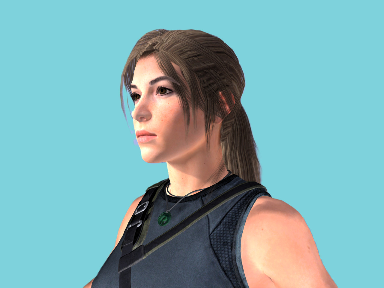 Lara Croft SOTTR 3D model rigged | CGTrader