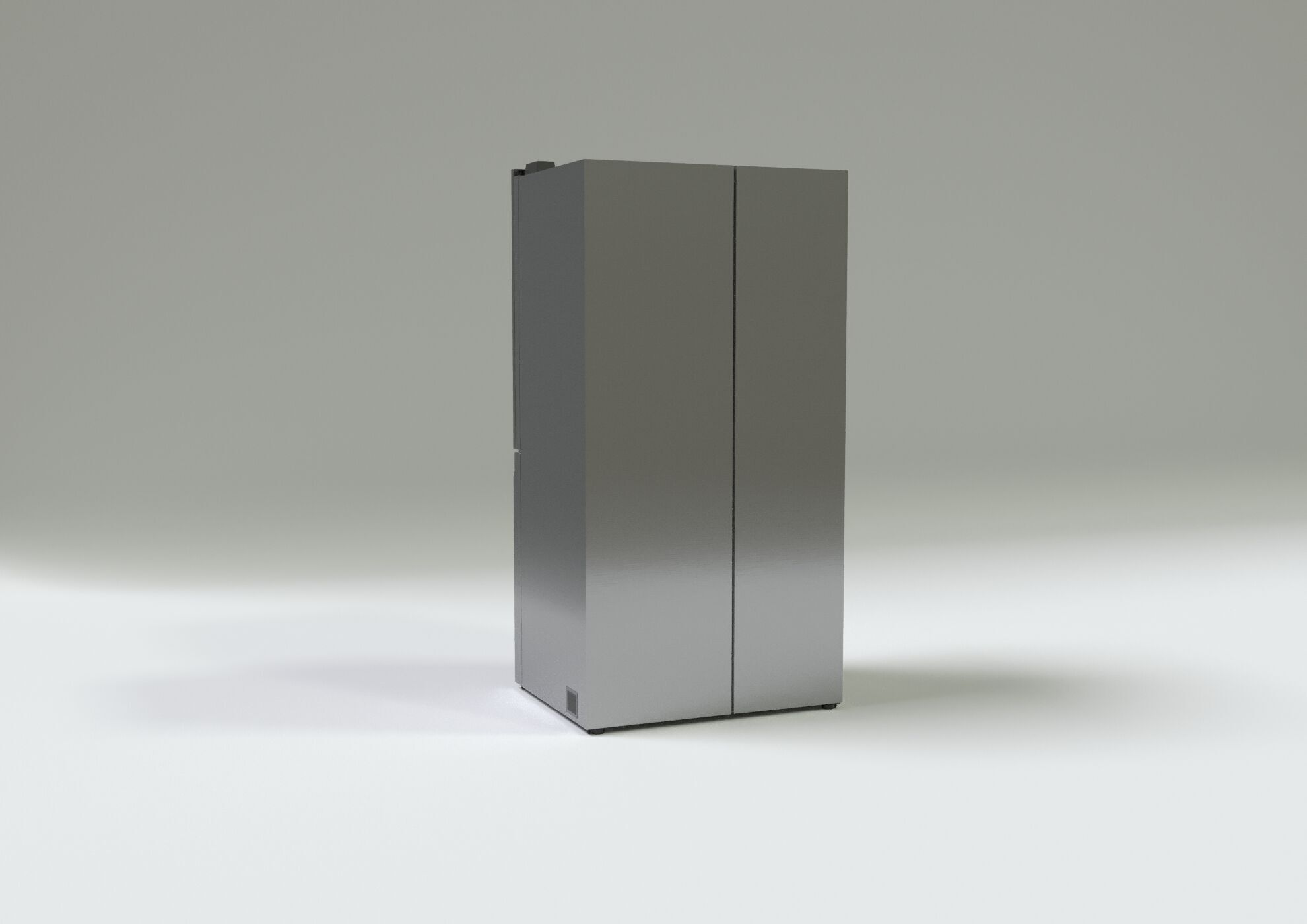 Simple LG Fridge free 3D model | CGTrader