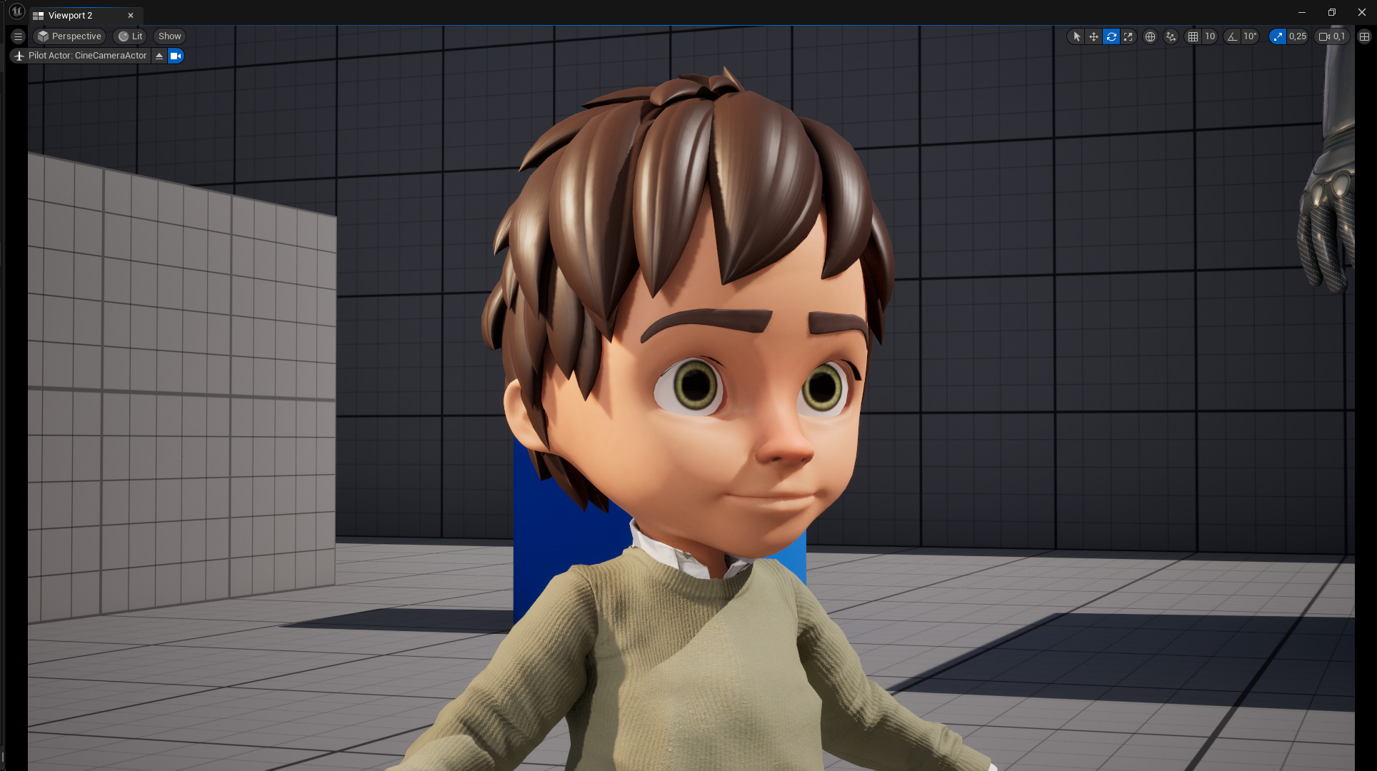 3D model Stylized Happy Boy Rigged 3D Toon Model VR / AR / low-poly ...