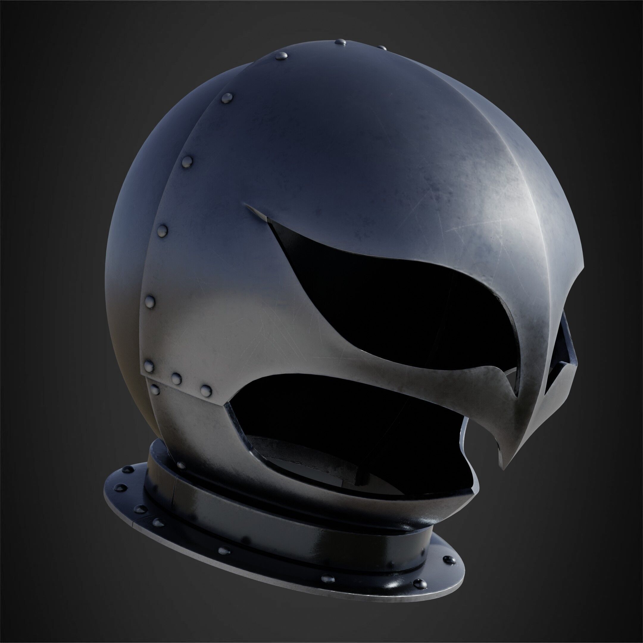 Berserk Griffith Prisoner Helmet for Cosplay 3D model 3D printable ...