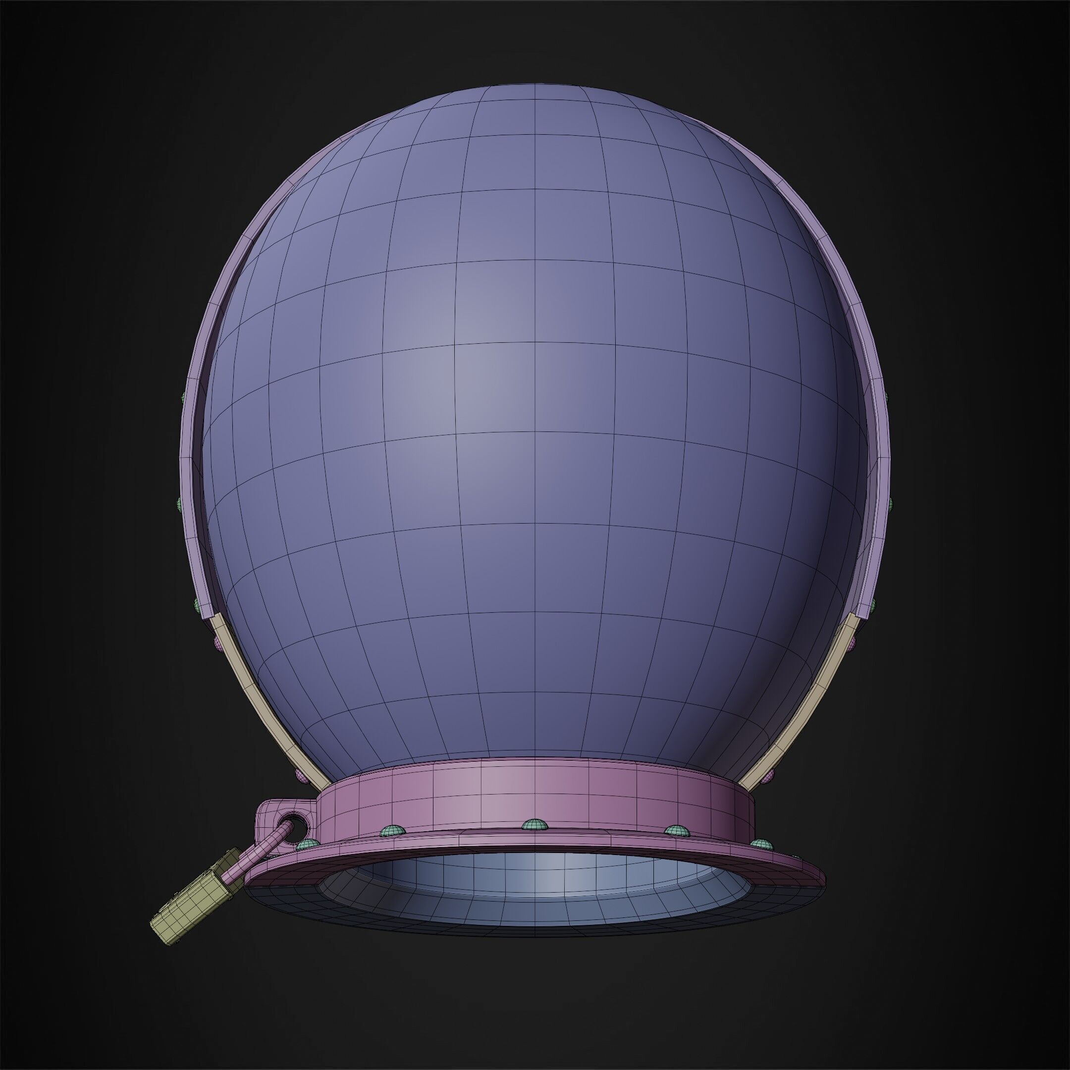 Berserk Griffith Prisoner Helmet for Cosplay 3D model 3D printable ...