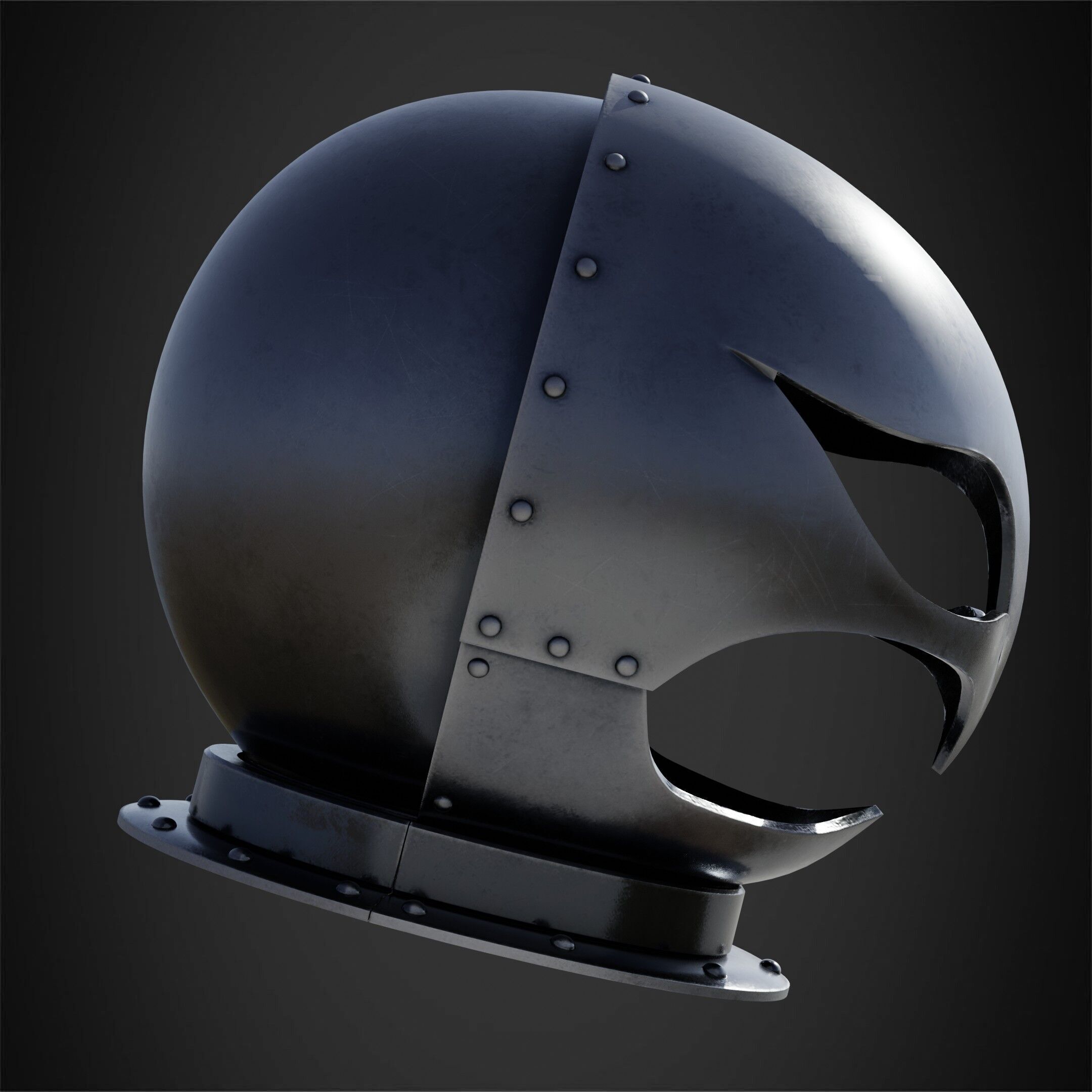 Berserk Griffith Prisoner Helmet for Cosplay 3D model 3D printable ...