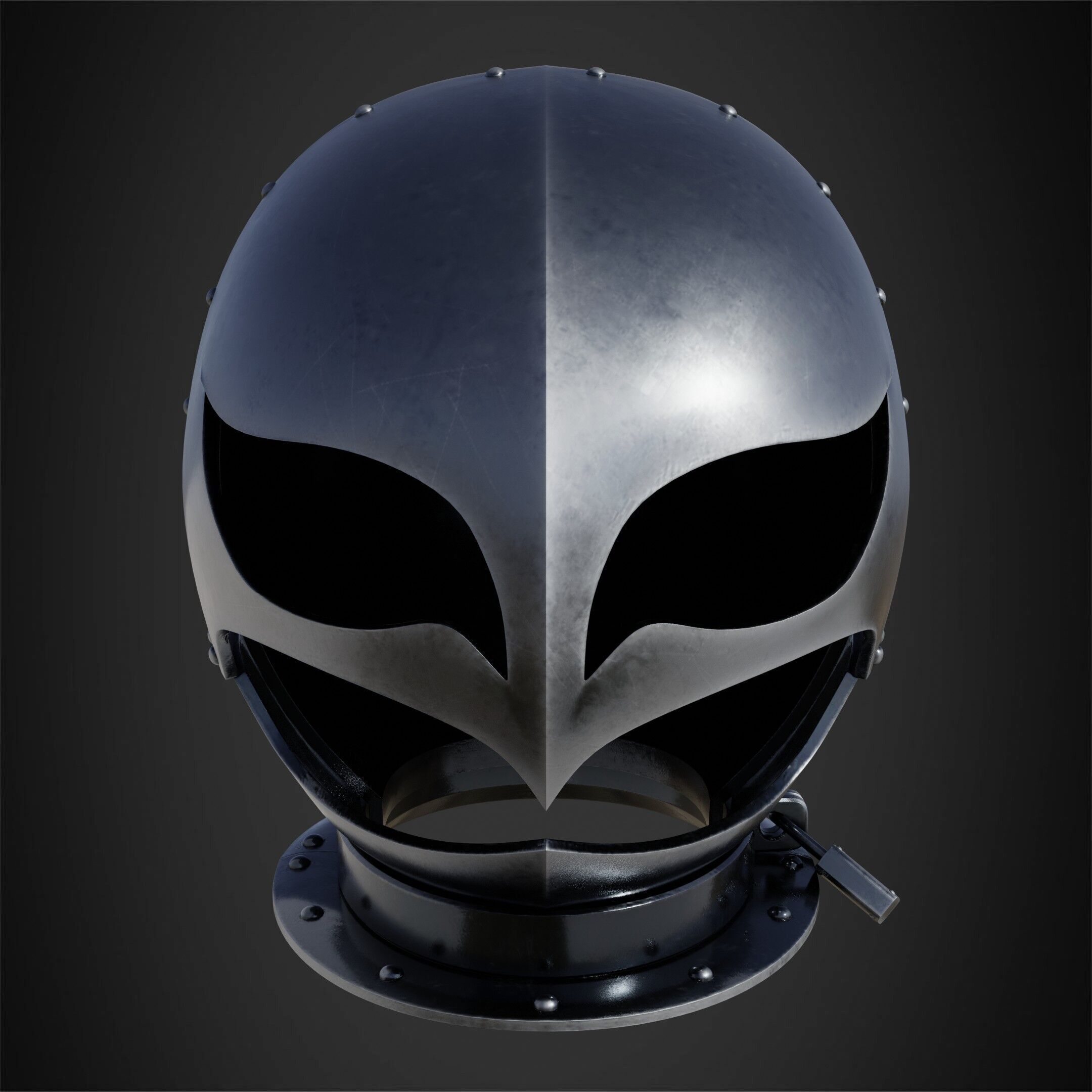 Berserk Griffith Prisoner Helmet for Cosplay 3D model 3D printable ...