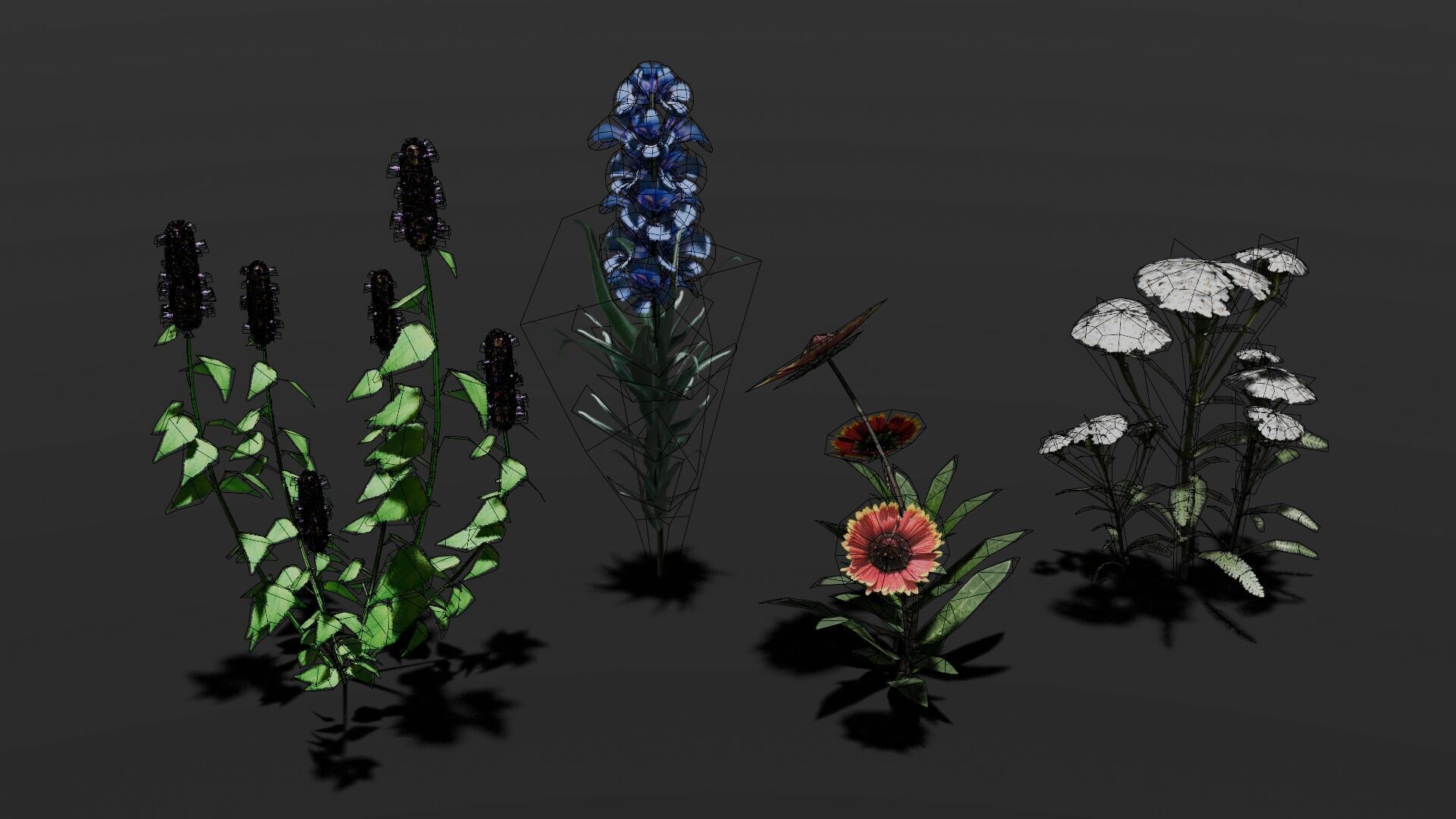 Foliage Pack free 3D model | CGTrader