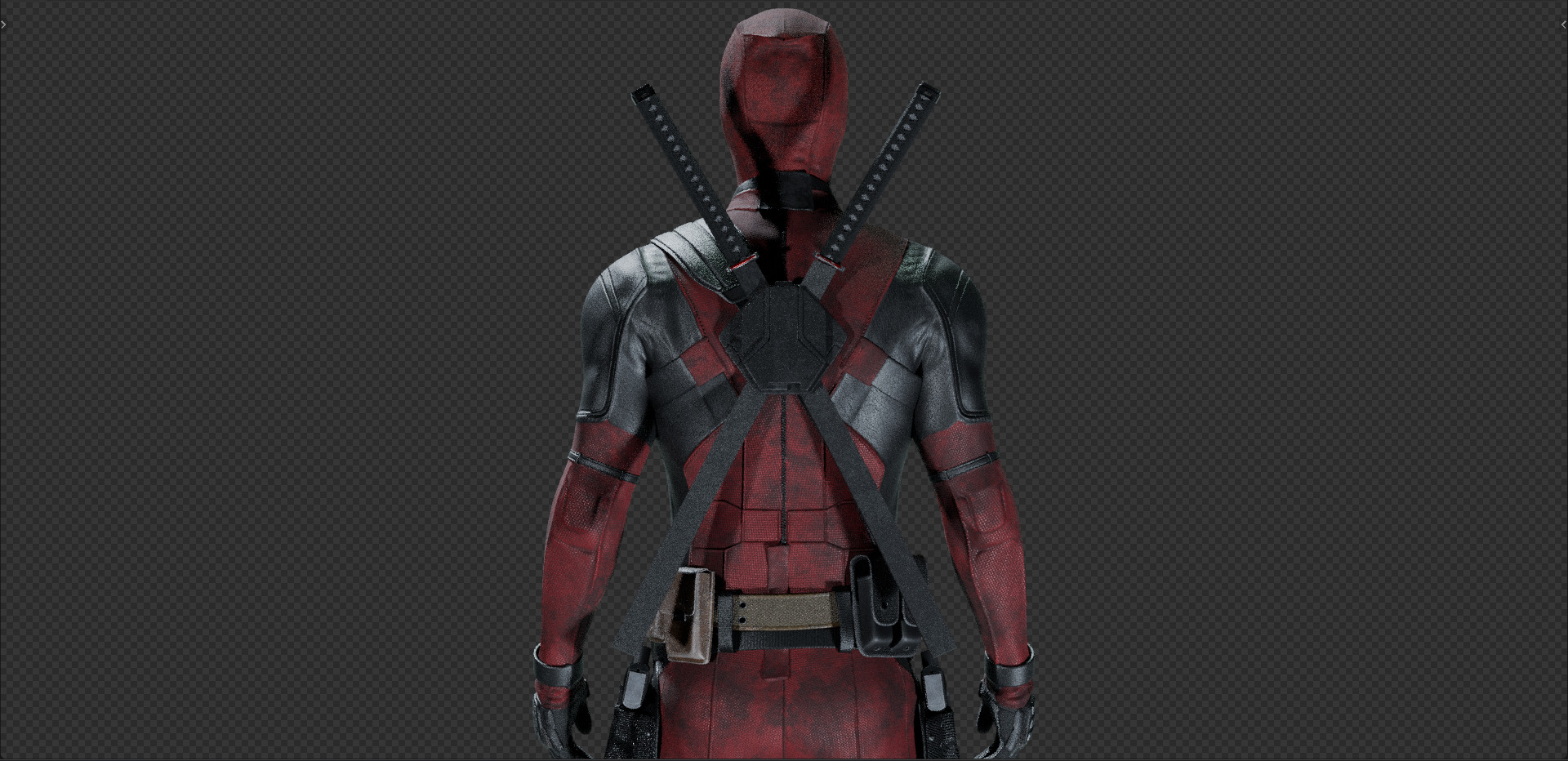 Deadpool from Deadpool 2 3D model rigged | CGTrader