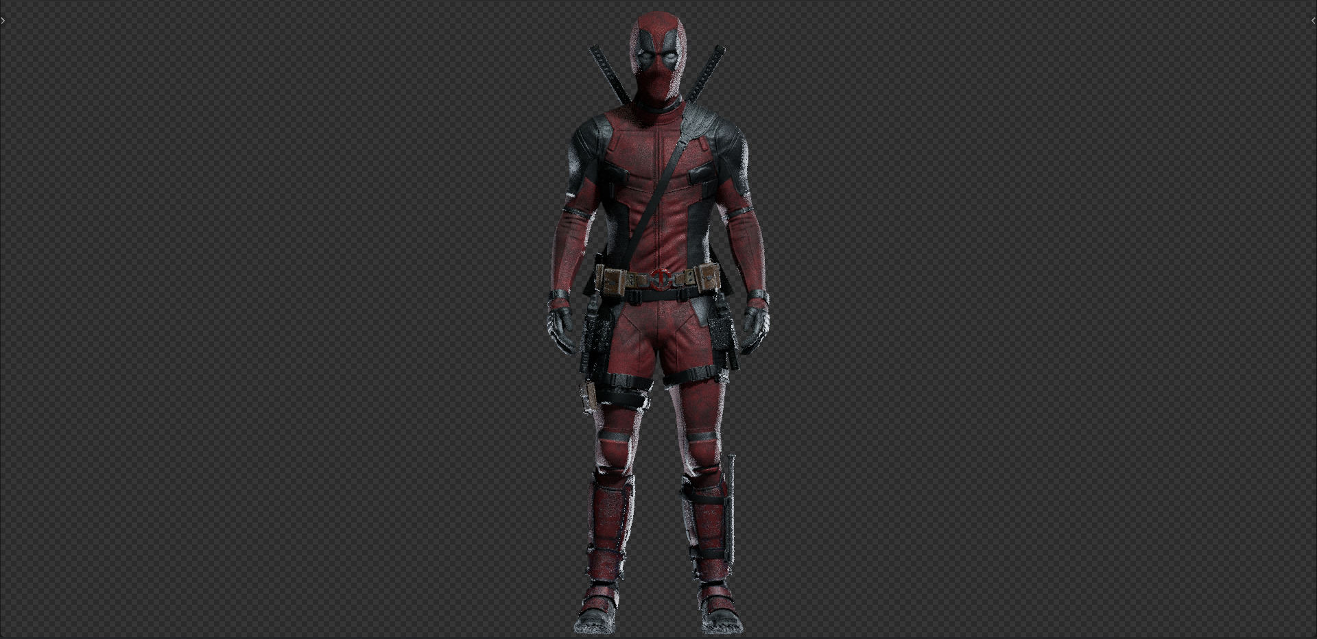 Deadpool from Deadpool 2 3D model rigged | CGTrader