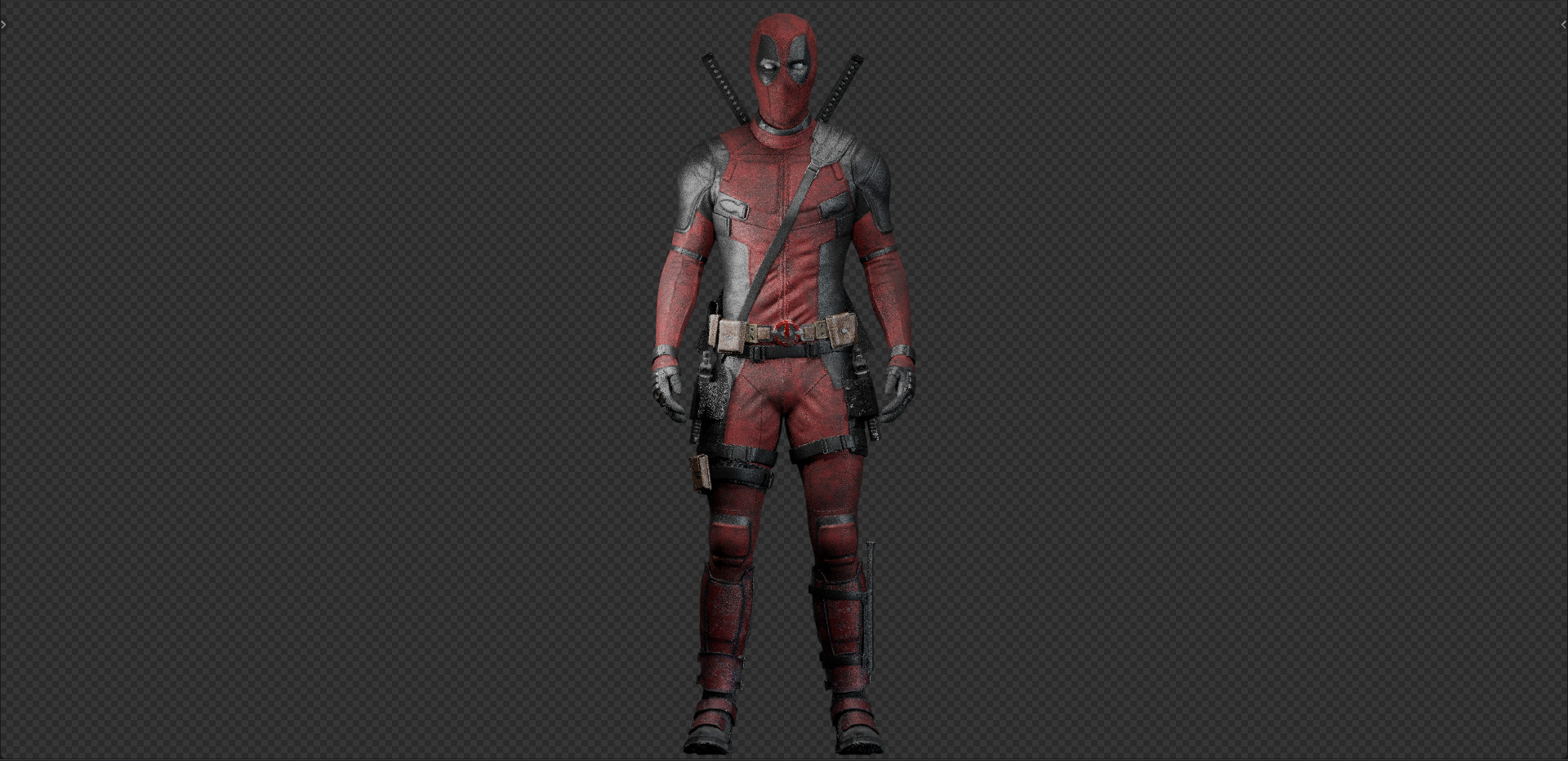 Deadpool from Deadpool 2 3D model rigged | CGTrader