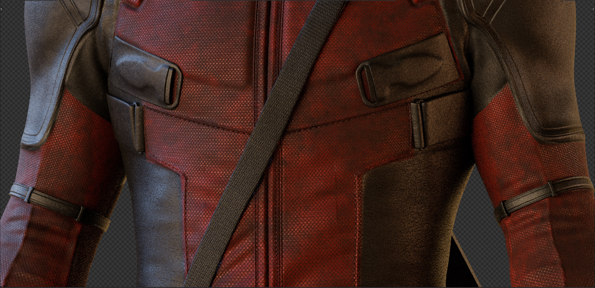 Deadpool from Deadpool 2 3D model rigged | CGTrader