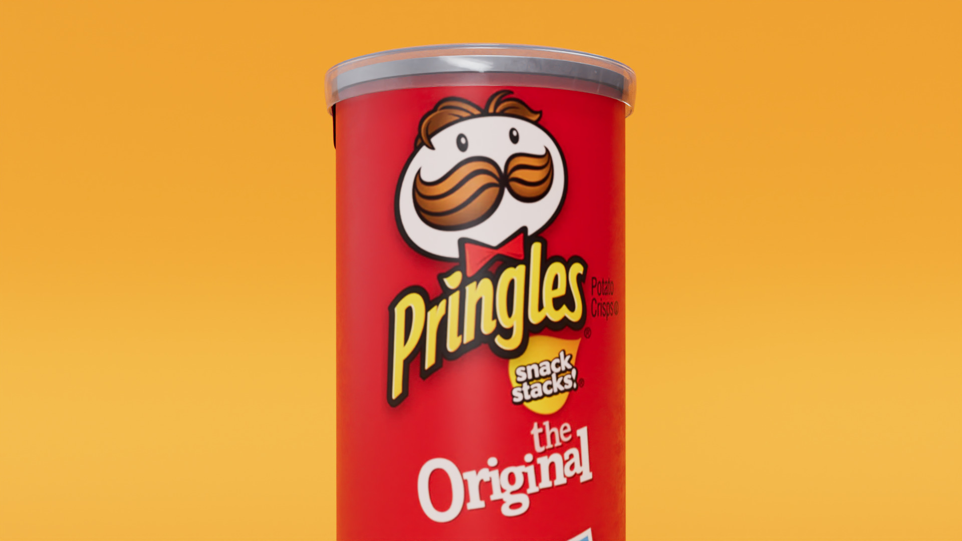 Pringles Can and Chips Free 3D Model free 3D model | CGTrader