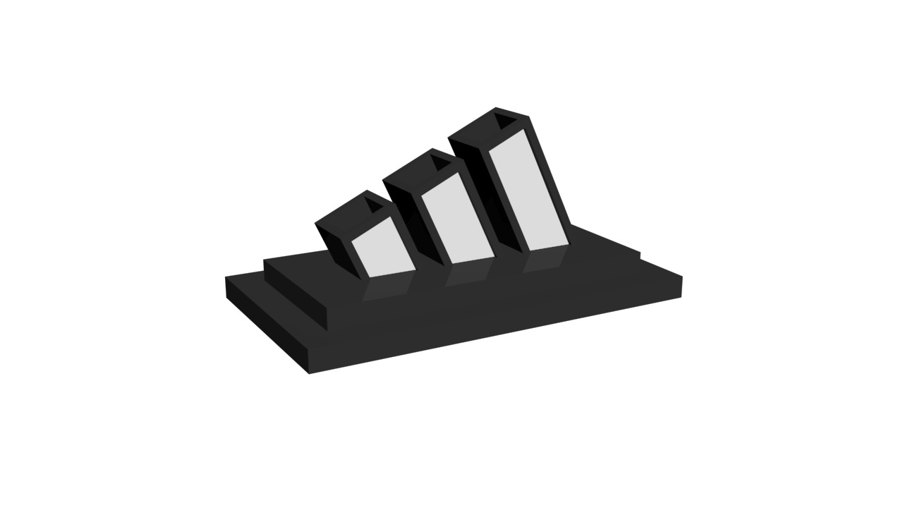 Adidas Pen holder free 3D model 3D printable | CGTrader