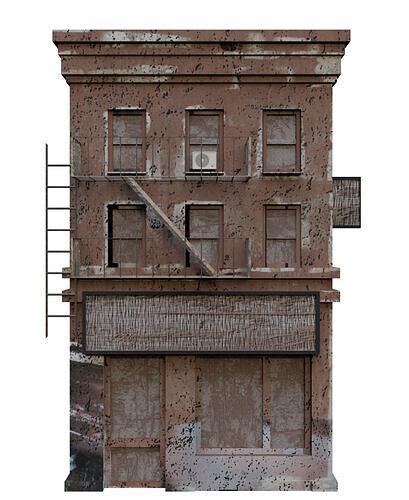 Old building free VR / AR / low-poly 3D model | CGTrader