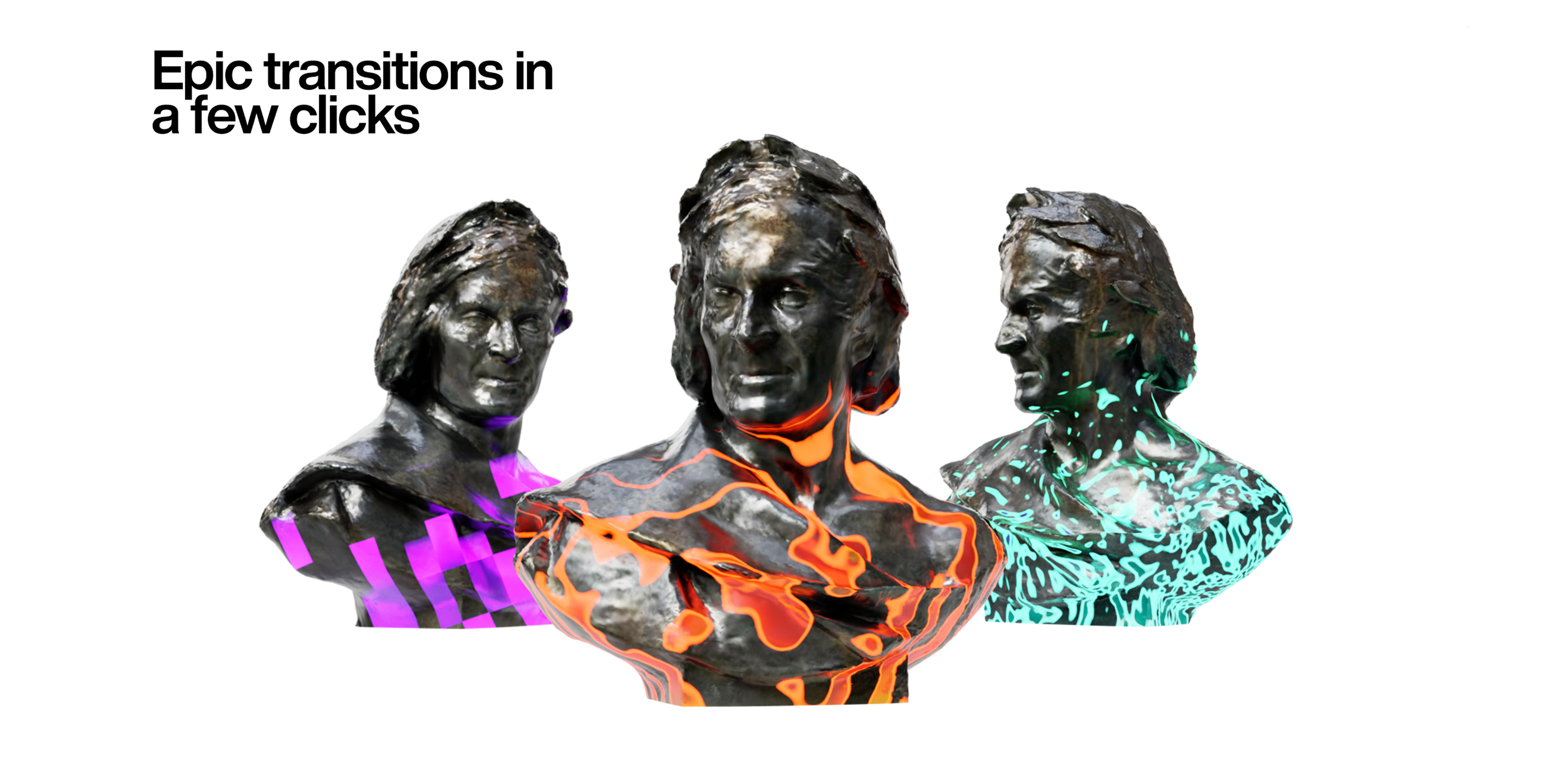 Magic Transitions Shader Editor Preset For Blender 3D model animated ...