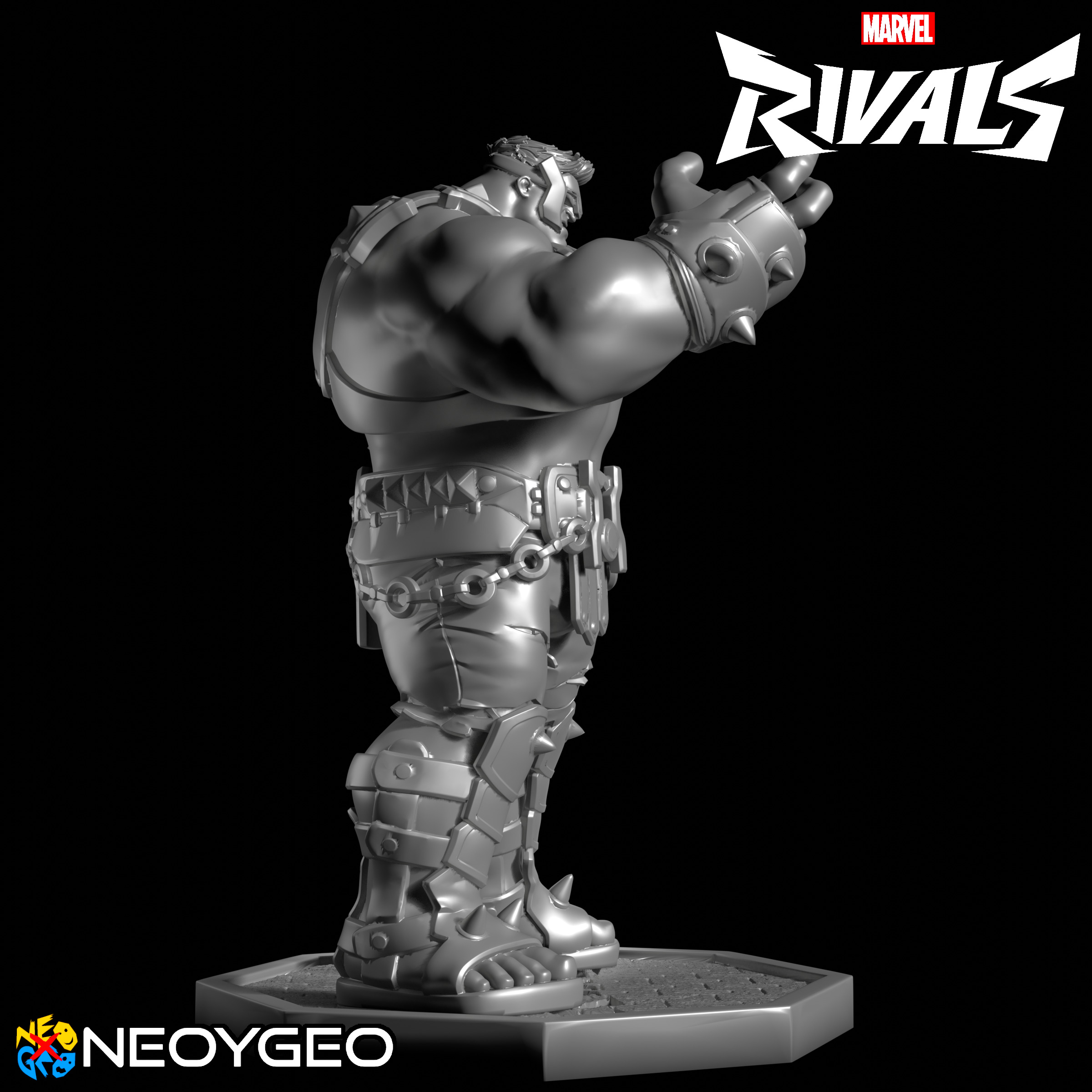 HULK GREEN SCAR - MARVEL RIVALS free 3D model 3D printable | CGTrader