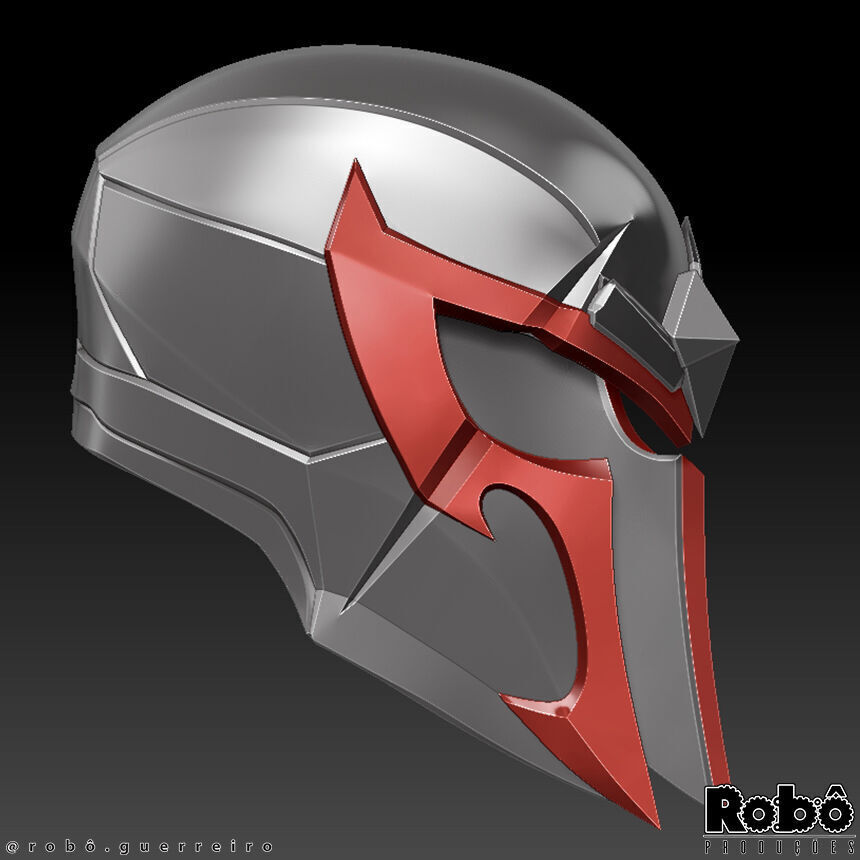 Marvel Rivals Magneto Vanguard Helmet 3D model 3D printable | CGTrader