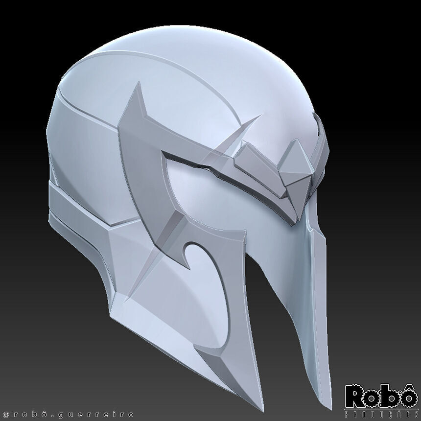 Marvel Rivals Magneto Vanguard Helmet 3D model 3D printable | CGTrader