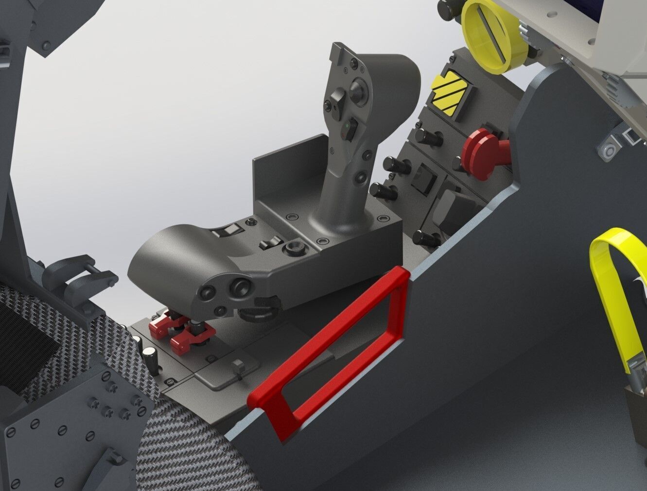 Dassault Rafale complete cockpit Mk16F seat 3D model 3D printable ...