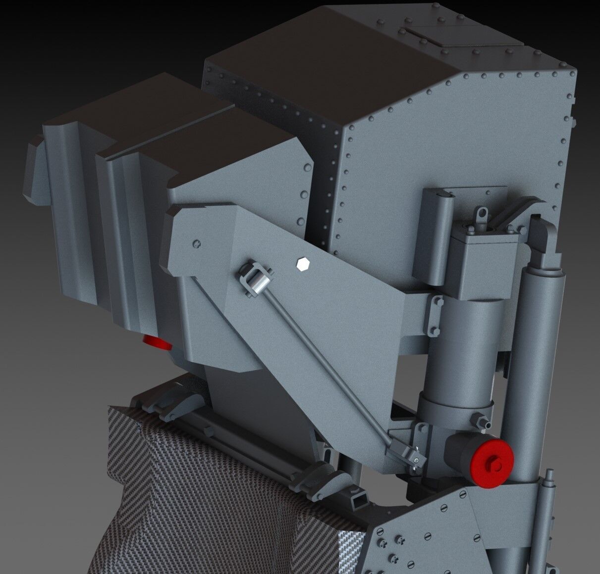 Dassault Rafale complete cockpit Mk16F seat 3D model 3D printable ...