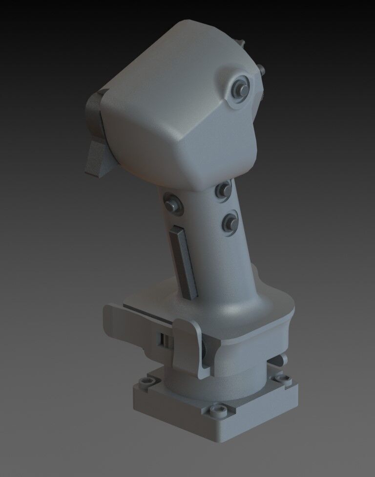 Dassault Rafale complete cockpit Mk16F seat 3D model 3D printable ...