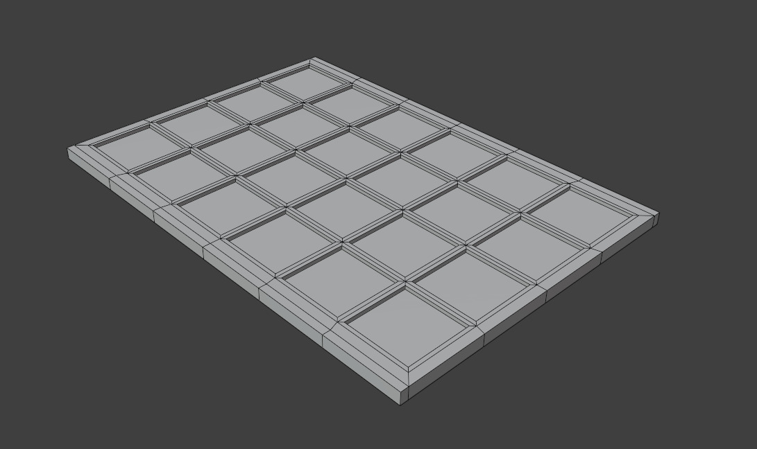 Macbeth Chart Color Checker 3D Model Free free VR / AR / low-poly 3D ...