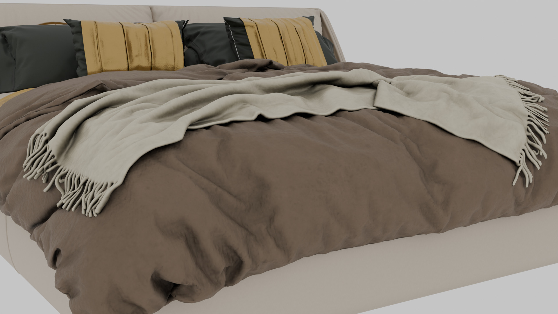 realistic high Quality 3D Bed free 3D model animated | CGTrader