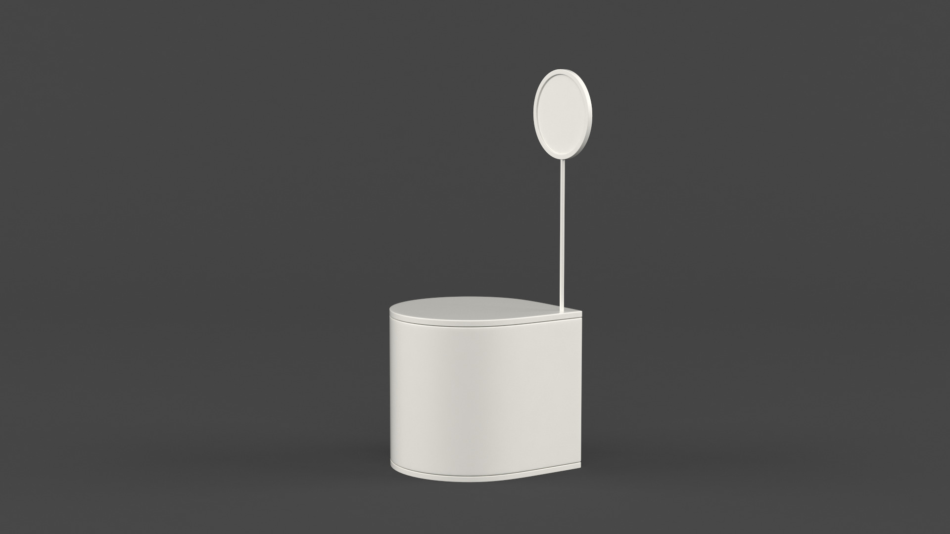 Empty Booth free 3D model | CGTrader