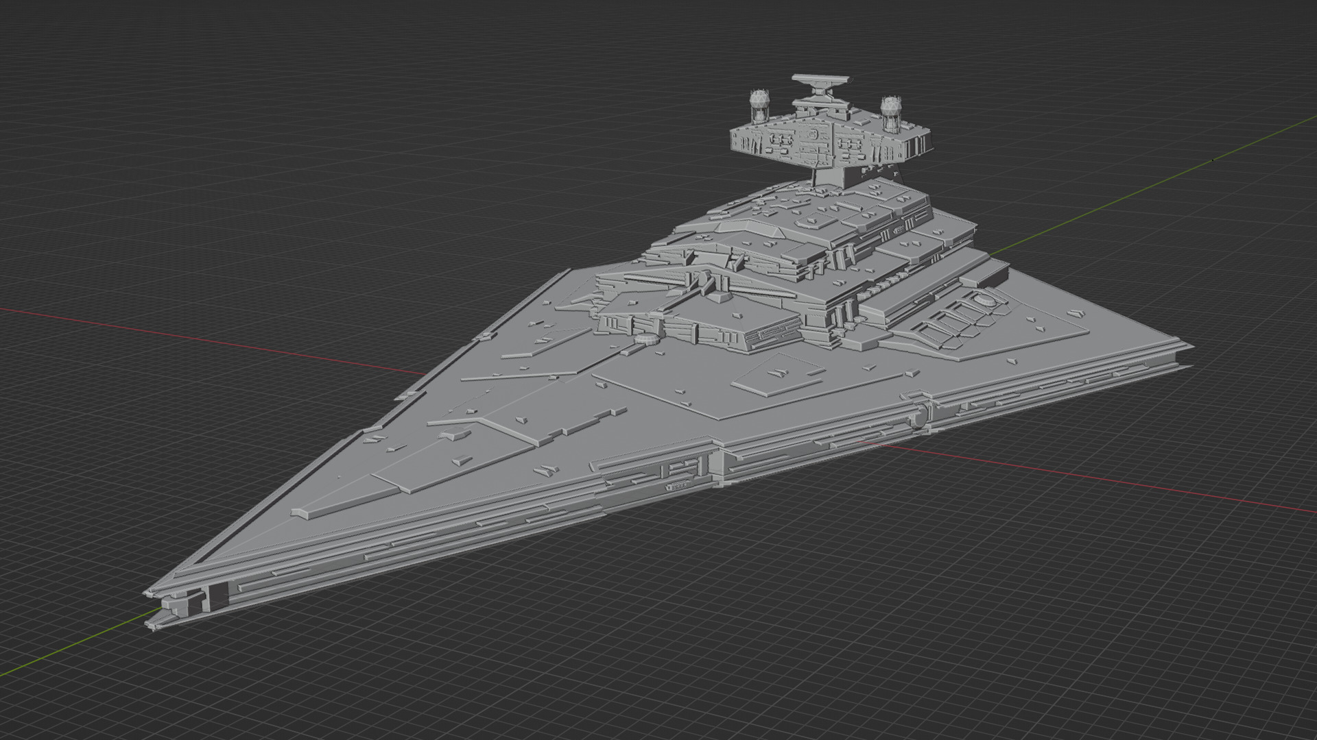 STAR WARS DESTRUCTOR IMPERIAL free 3D model | CGTrader