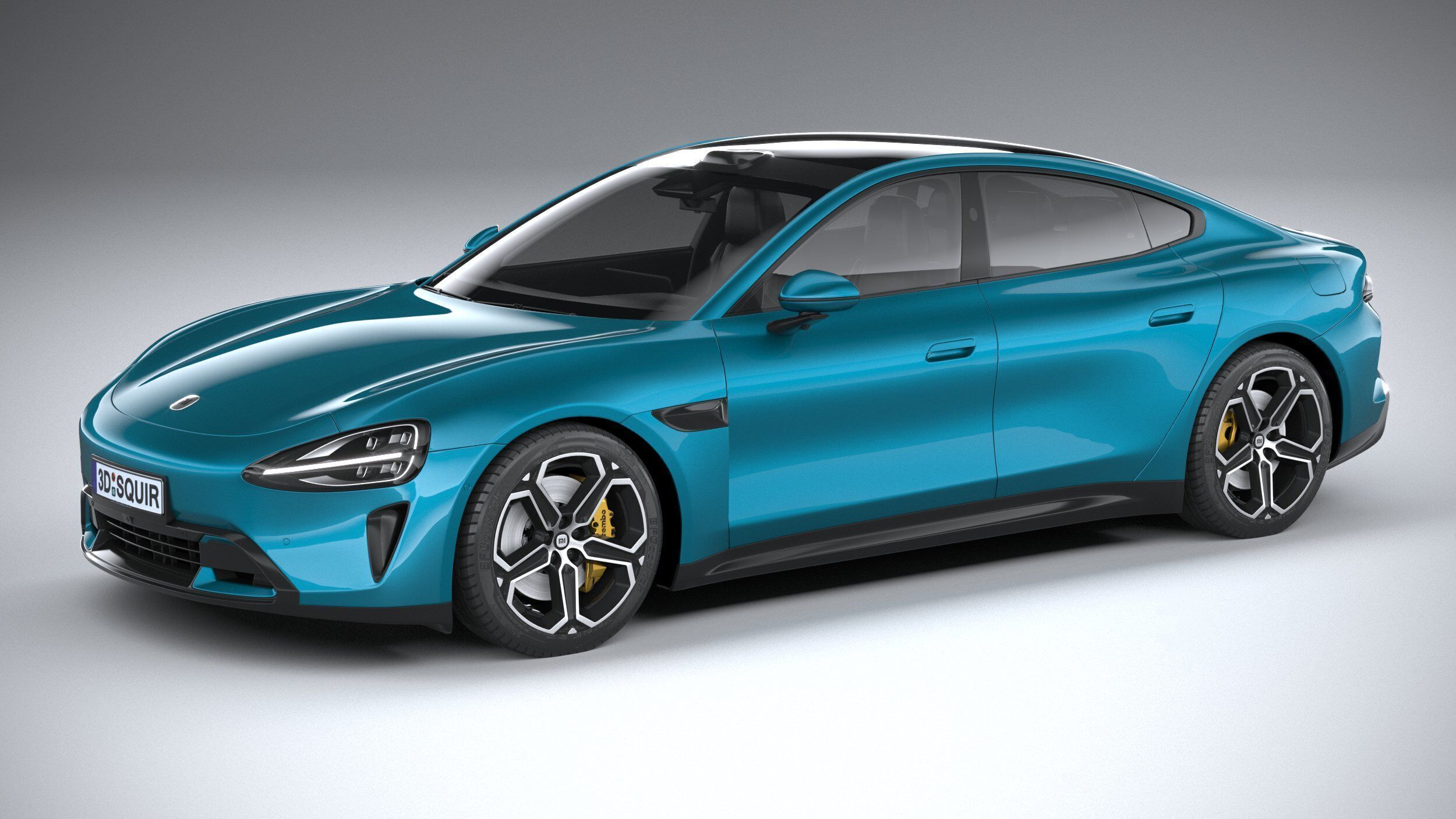 Xiaomi SU7 2025 3D model | CGTrader