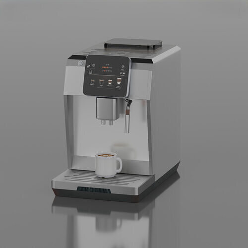 Coffee machine free 3D model | CGTrader