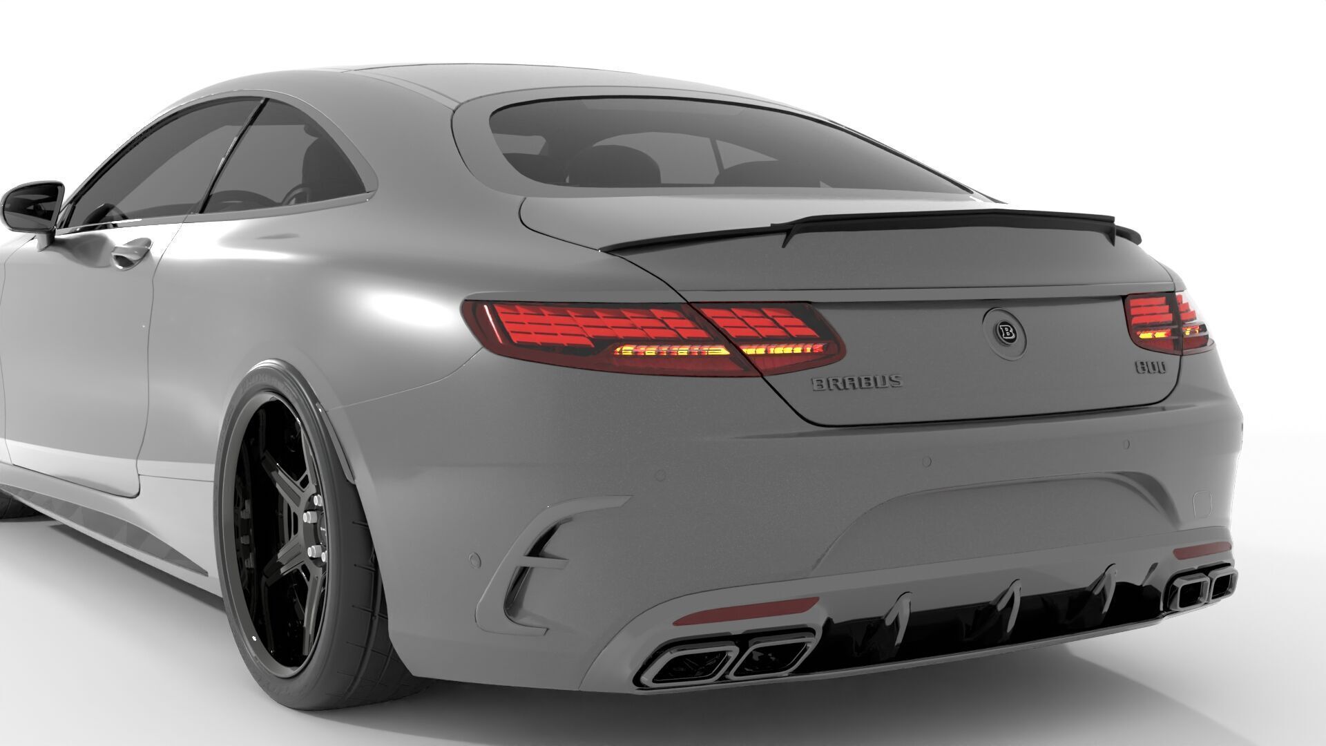 Mercedes Benz S63 Brabus free 3D model | CGTrader