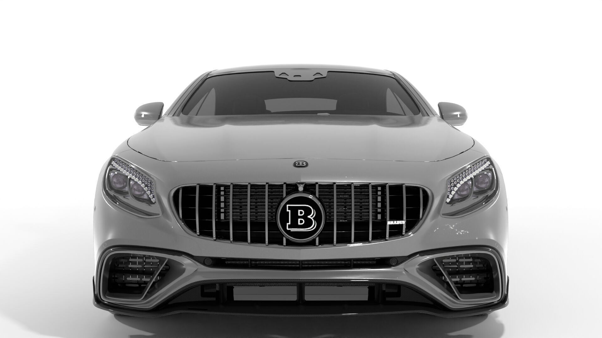 Mercedes Benz S63 Brabus free 3D model | CGTrader