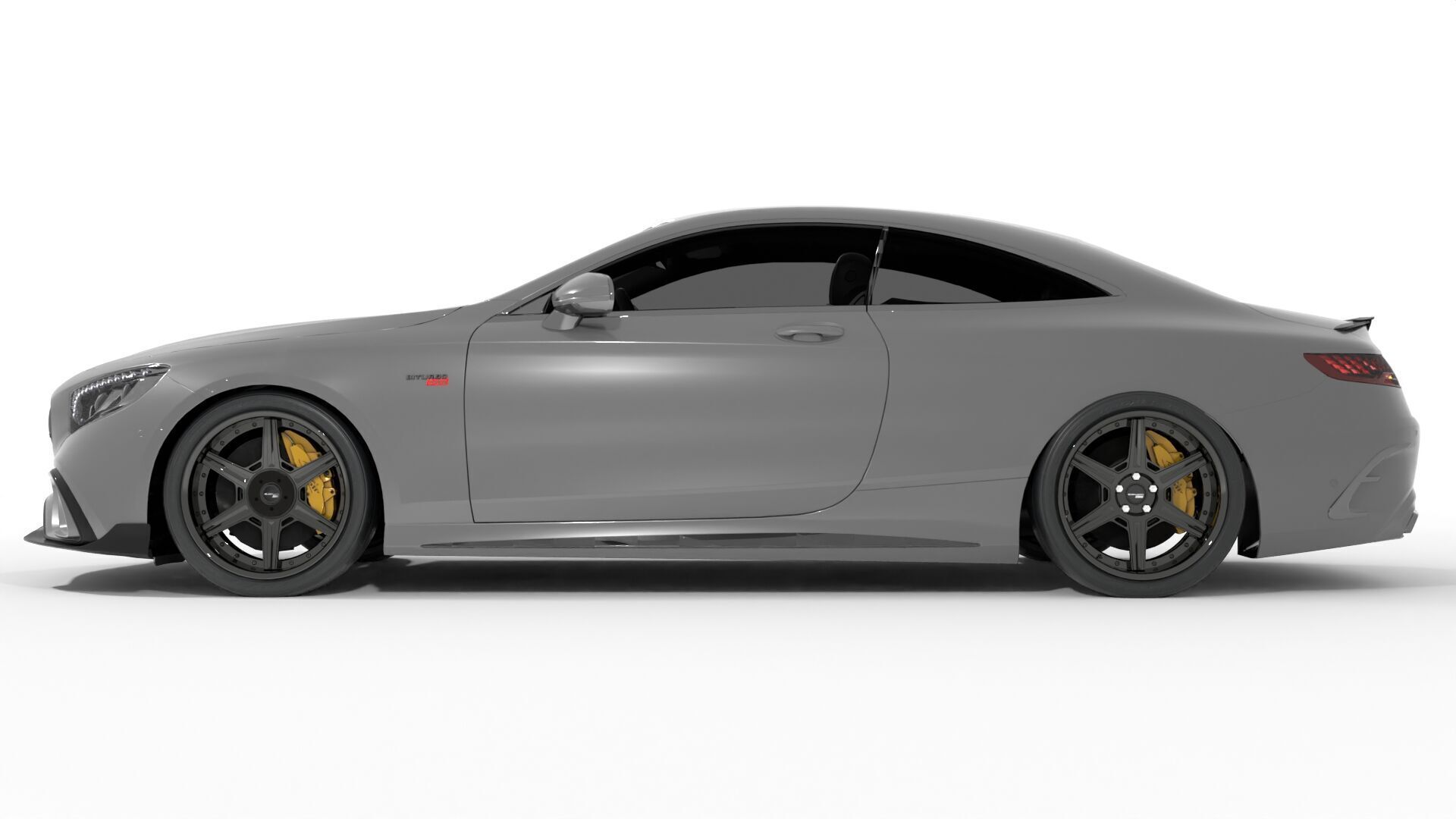 Mercedes Benz S63 Brabus free 3D model | CGTrader