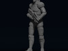 Commander Shepard 3D print model 3D model 3D printable | CGTrader