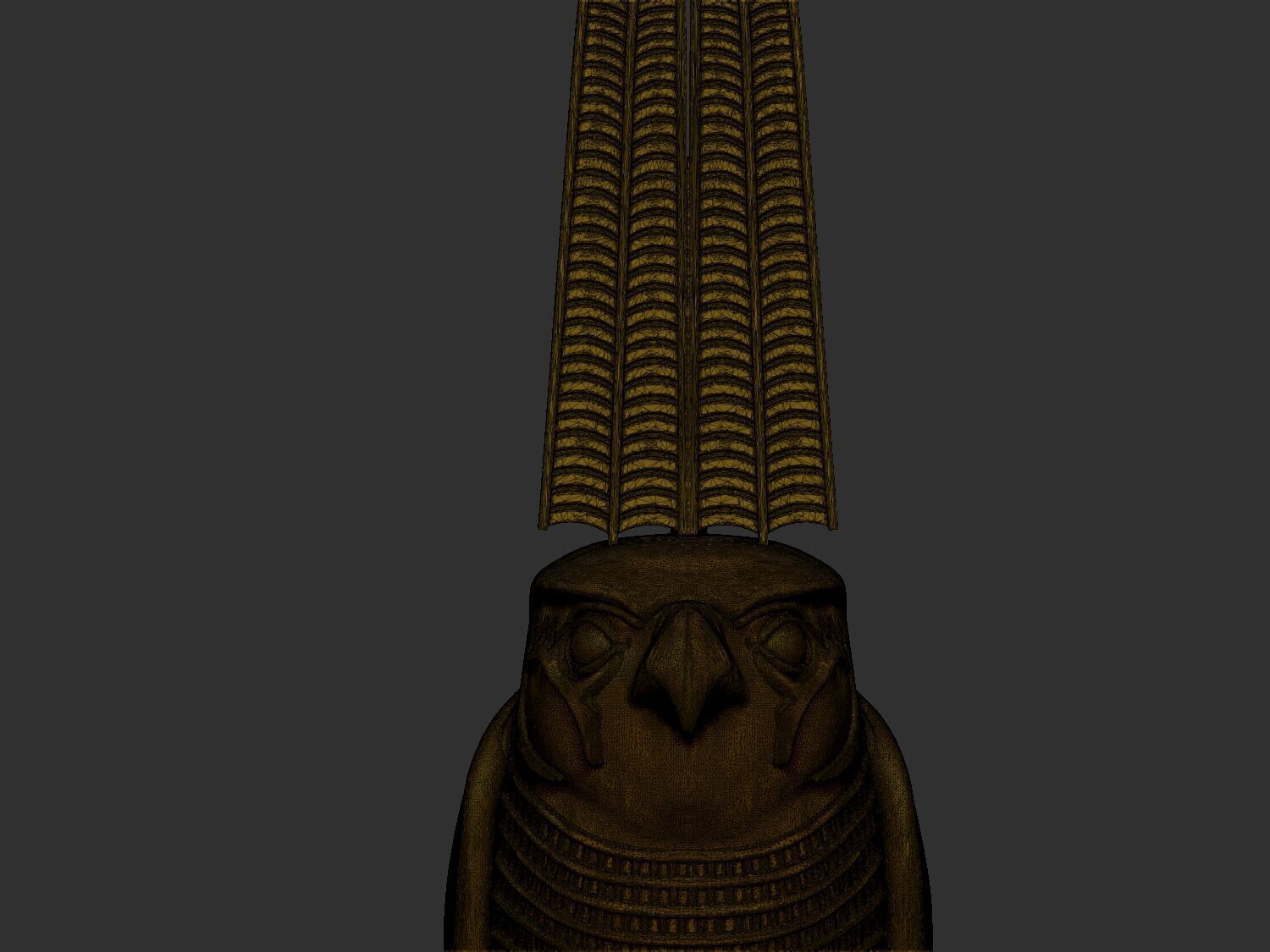 Egyptian hawk Falcon Soped Sopdu 3d printable model 3D model 3D ...
