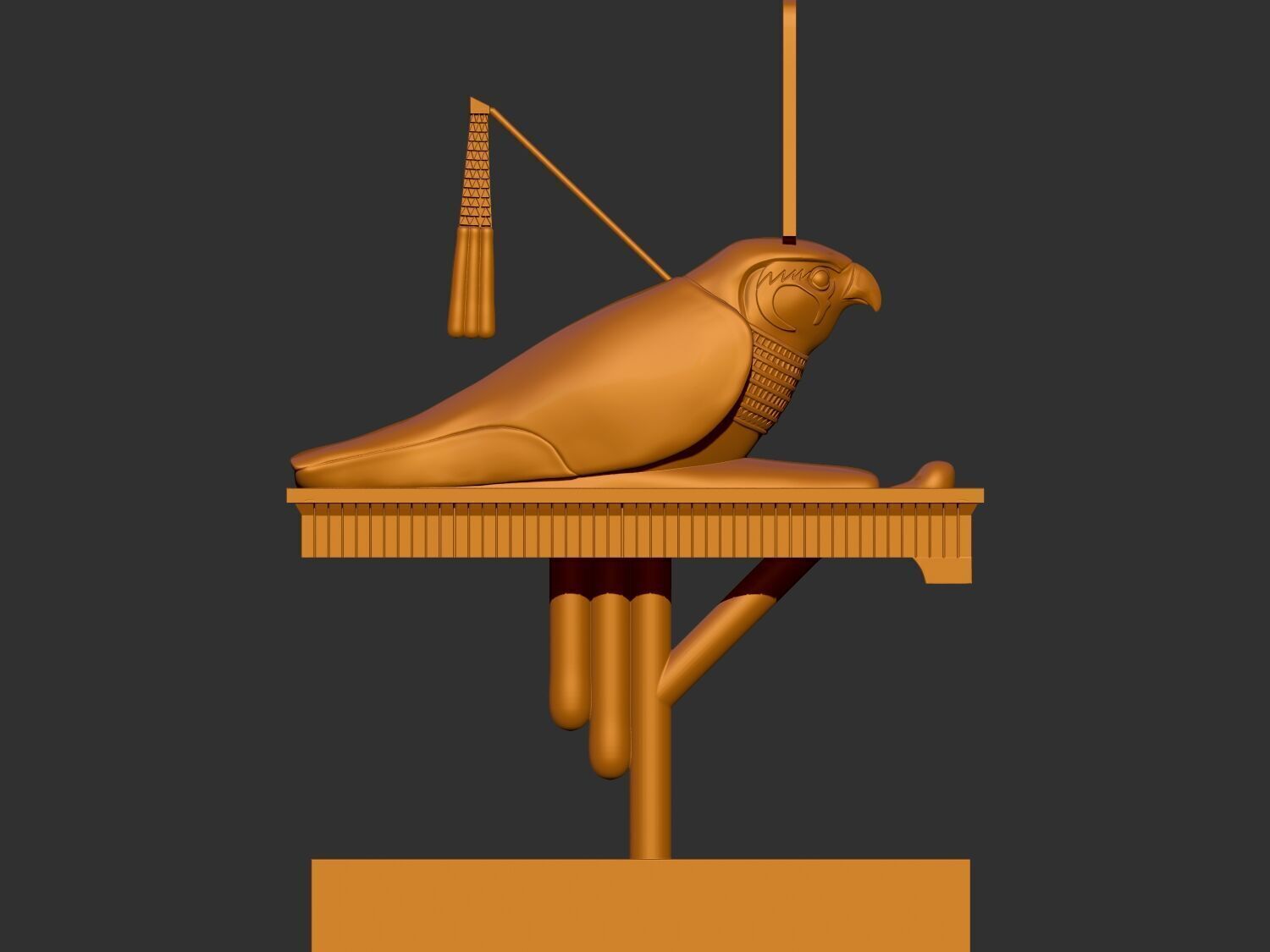 Egyptian hawk Falcon Soped Sopdu 3d printable model 3D model 3D ...