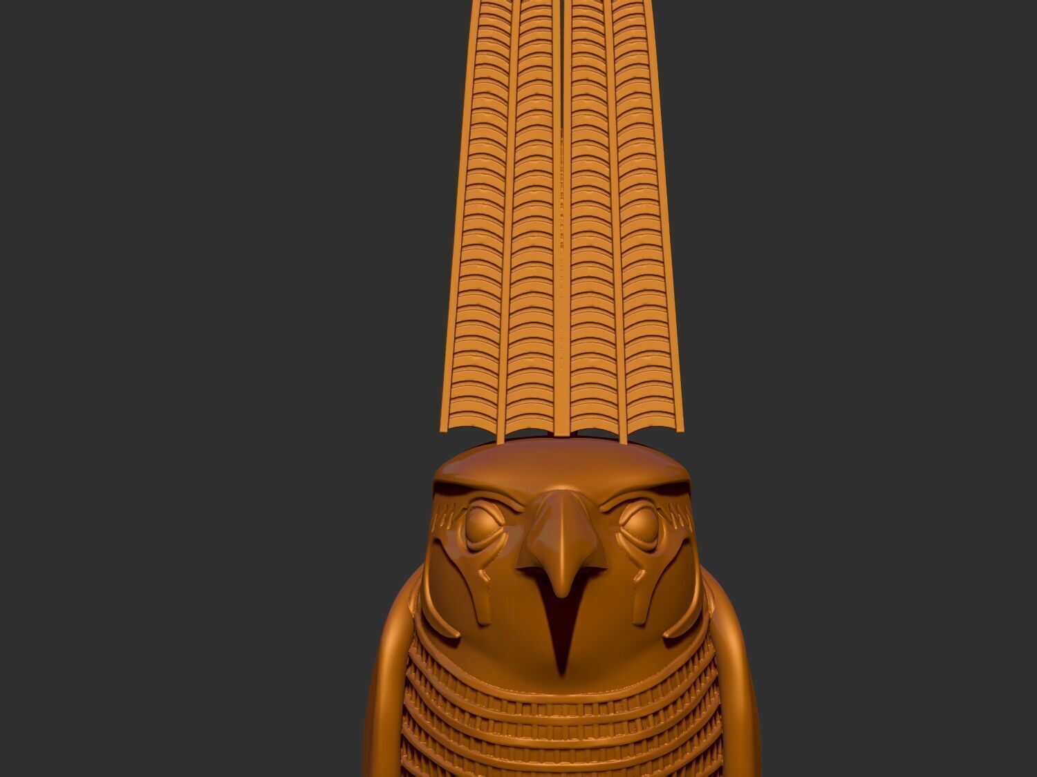 Egyptian hawk Falcon Soped Sopdu 3d printable model 3D model 3D ...