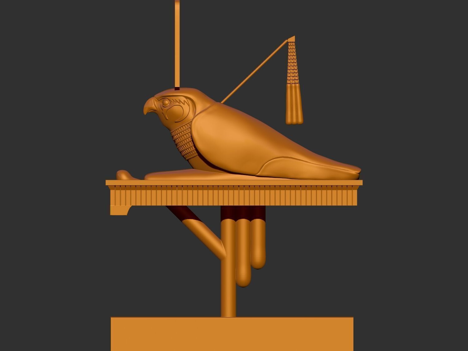 Egyptian hawk Falcon Soped Sopdu 3d printable model 3D model 3D ...