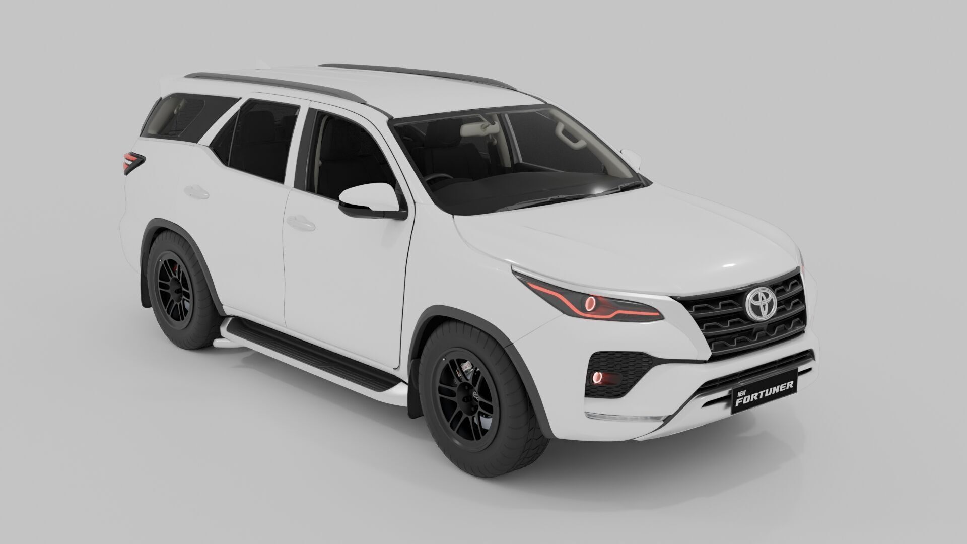 Fortuner VRZ free 3D model | CGTrader