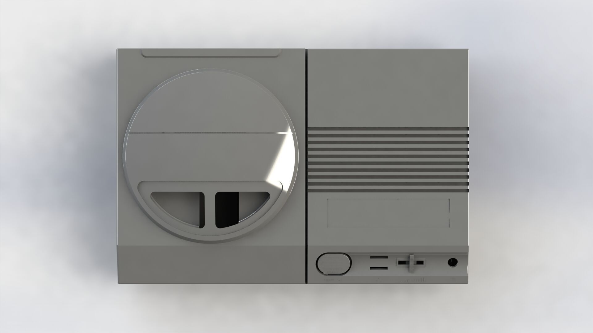 Commodore Amiga CD32 3d print enclosure 3D model 3D printable | CGTrader