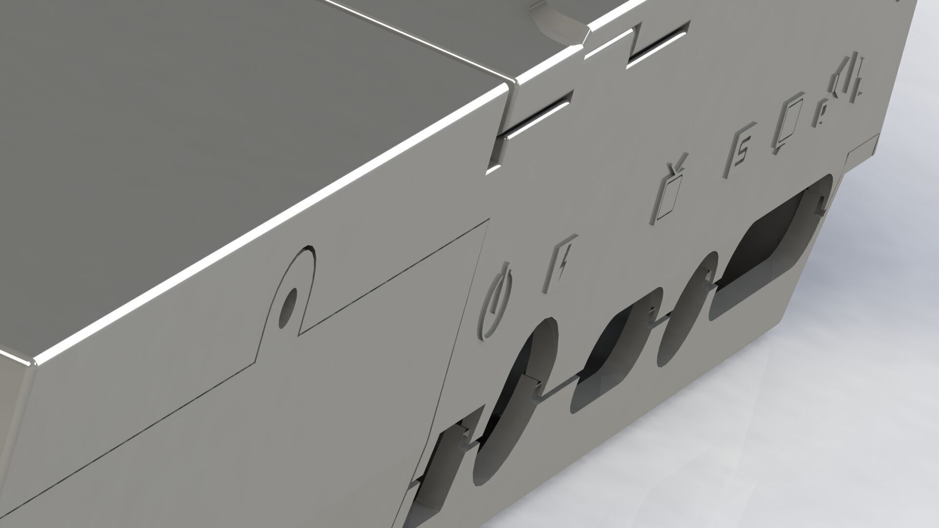 Commodore Amiga CD32 3d print enclosure 3D model 3D printable | CGTrader