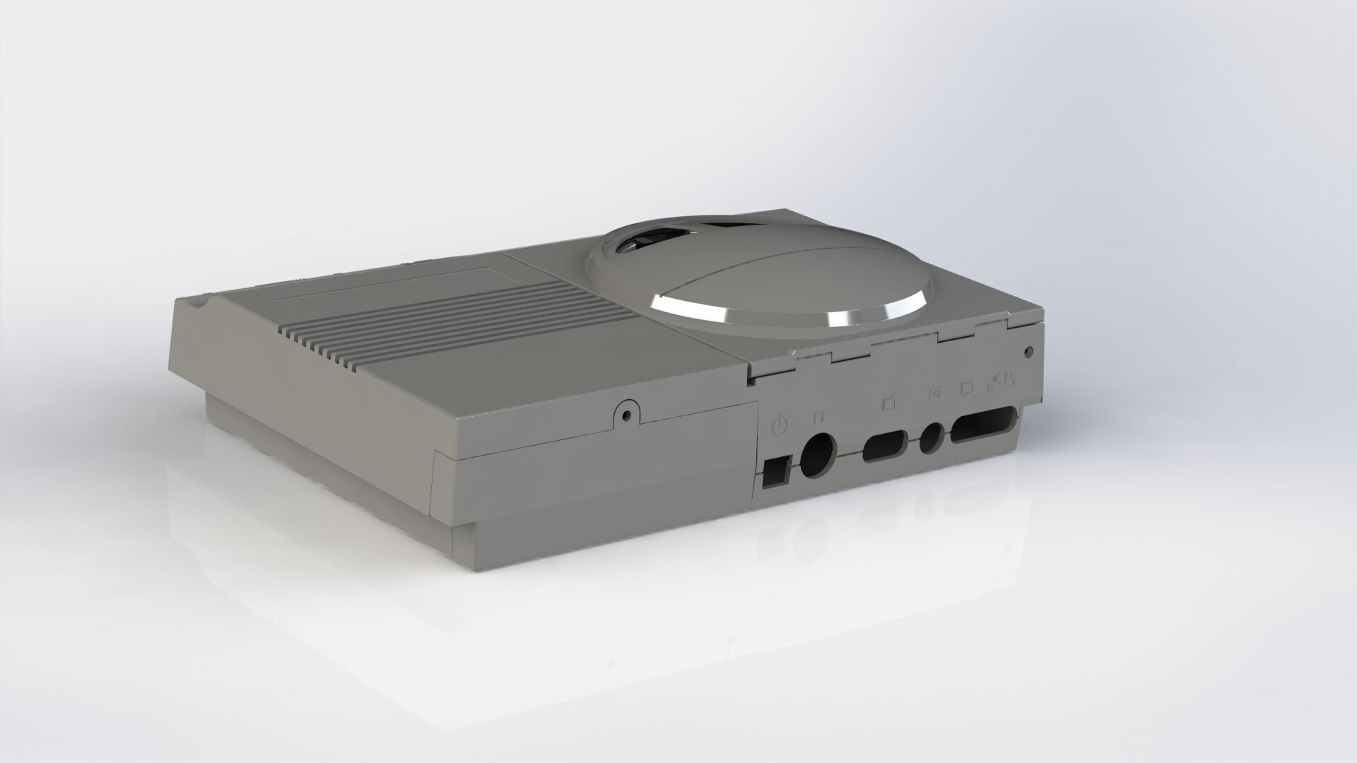 Commodore Amiga CD32 3d print enclosure 3D model 3D printable | CGTrader