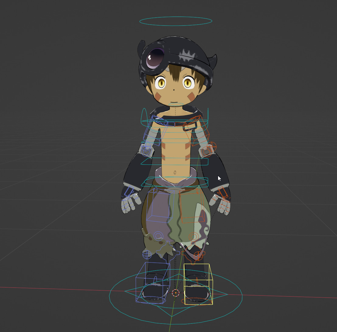 Reg from Made in Abyss free VR / AR / low-poly 3D model rigged | CGTrader