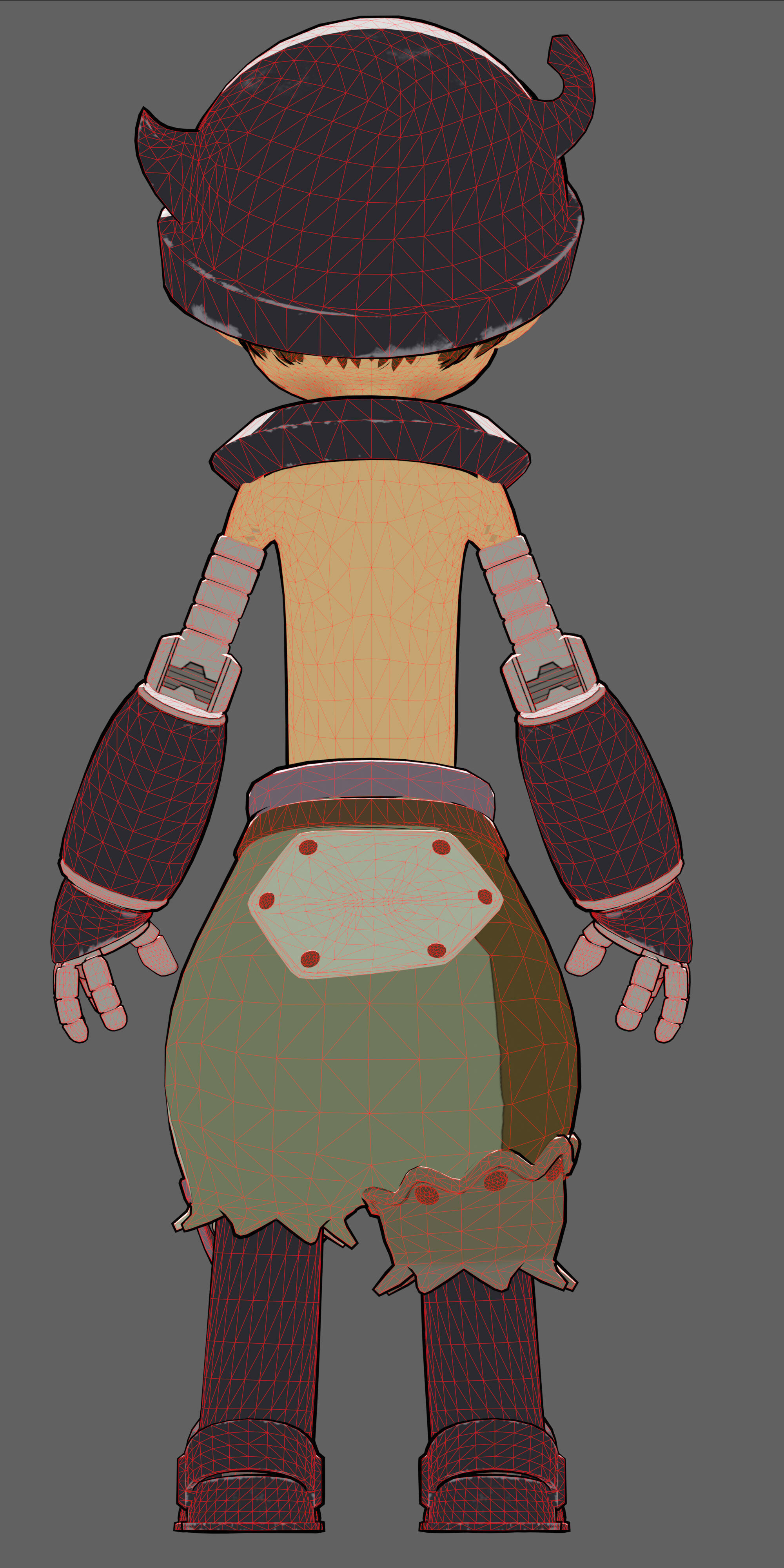 Reg from Made in Abyss free VR / AR / low-poly 3D model rigged | CGTrader