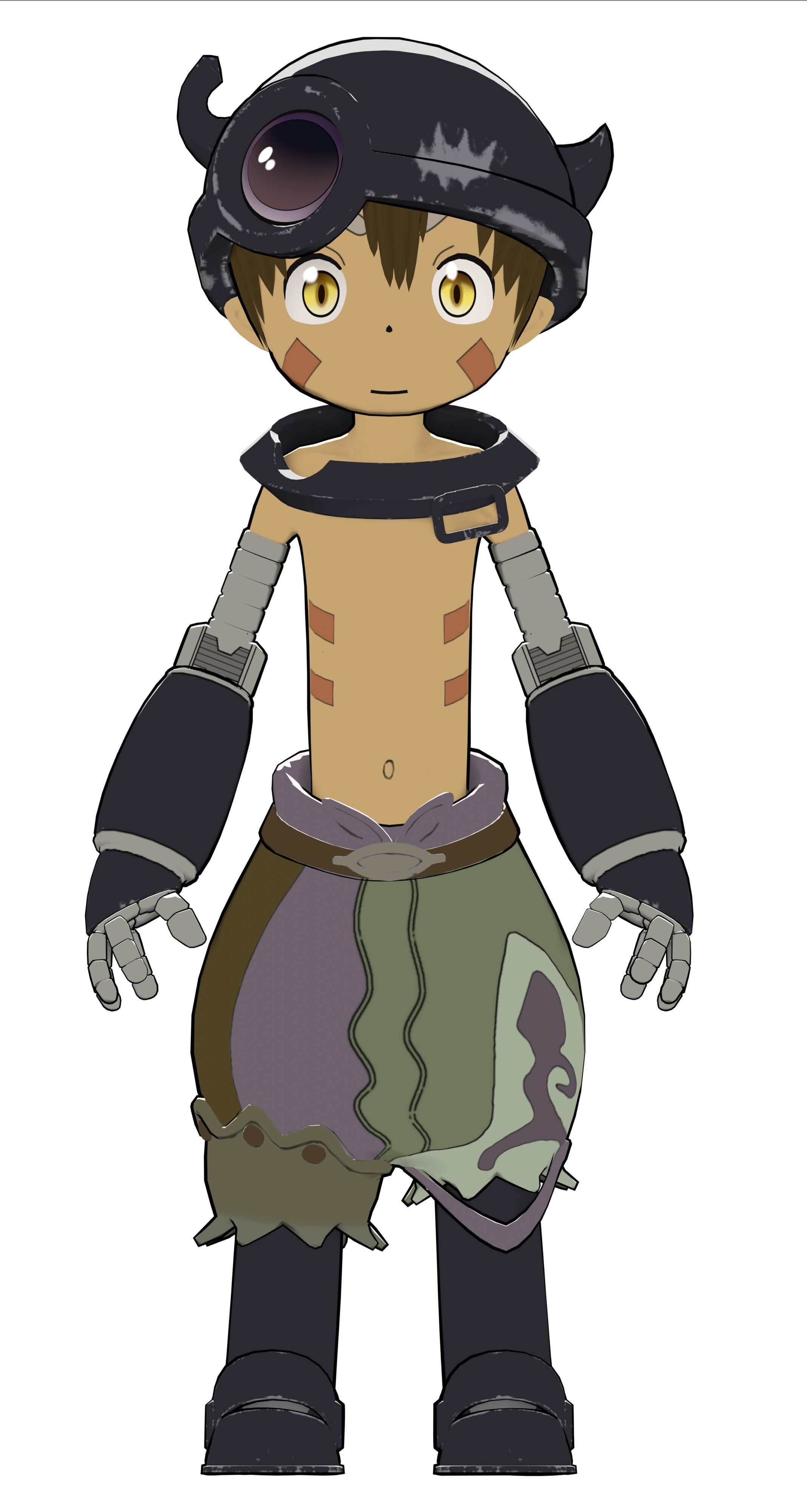 Reg from Made in Abyss free VR / AR / low-poly 3D model rigged | CGTrader