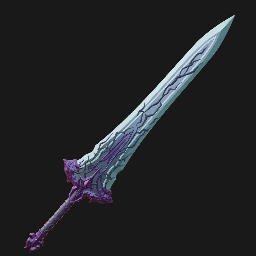 Demon King Longsword Solo Leveling Arise Fan Art 3D model 3D printable ...